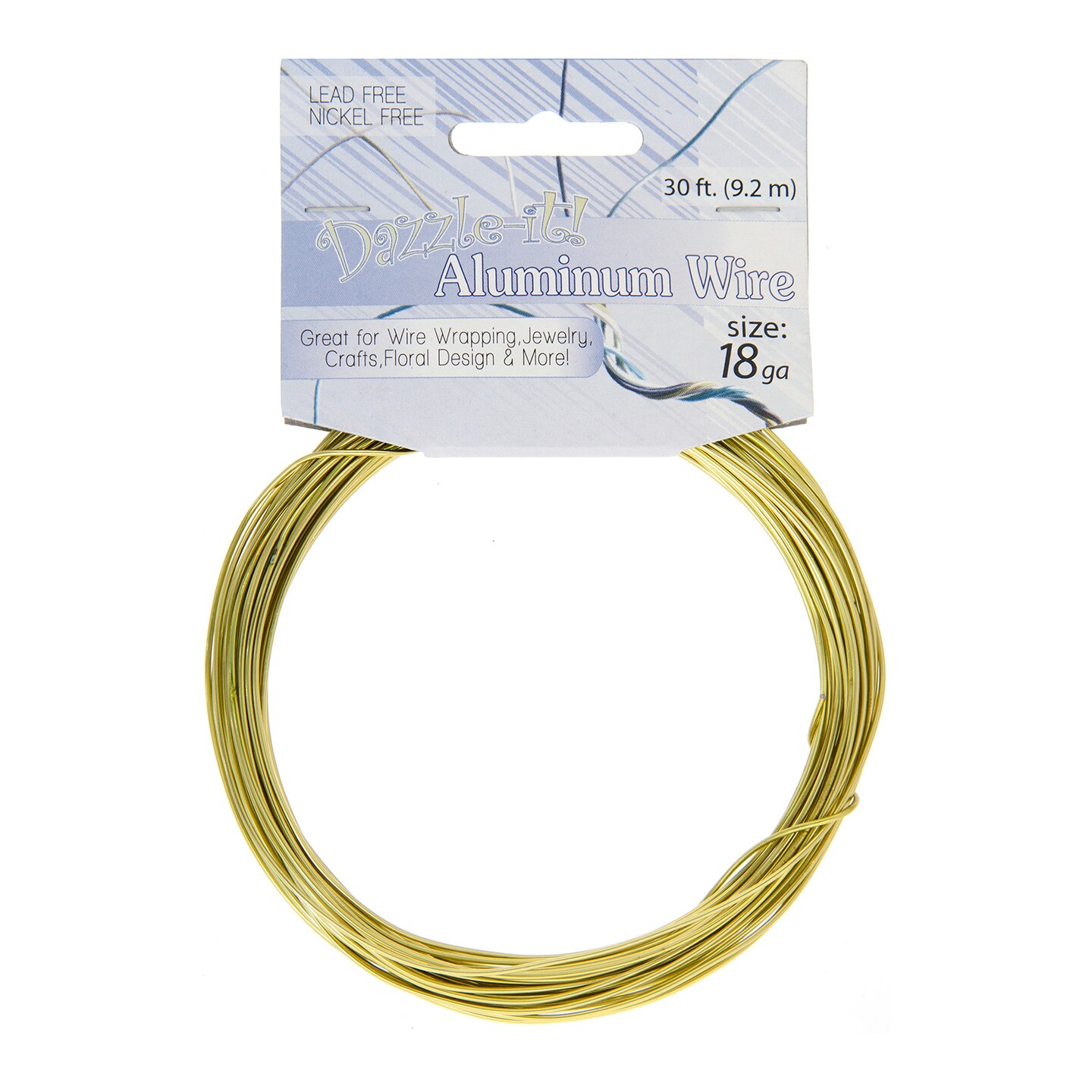 John Bead Green Apple Aluminum Wire, 30ft | Michaels