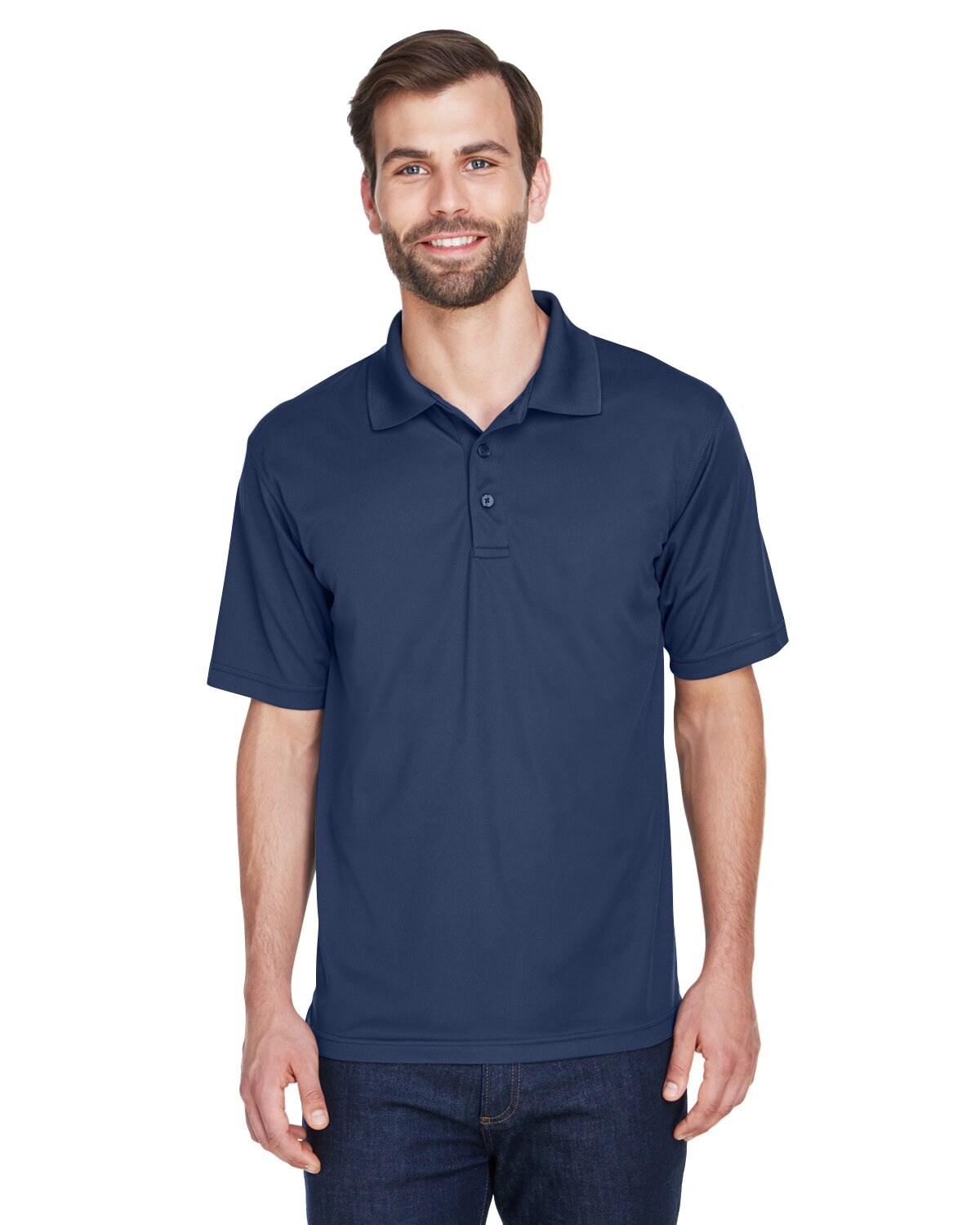 UltraClub® Men's Cool & Dry Mesh Pique Polo | Michaels