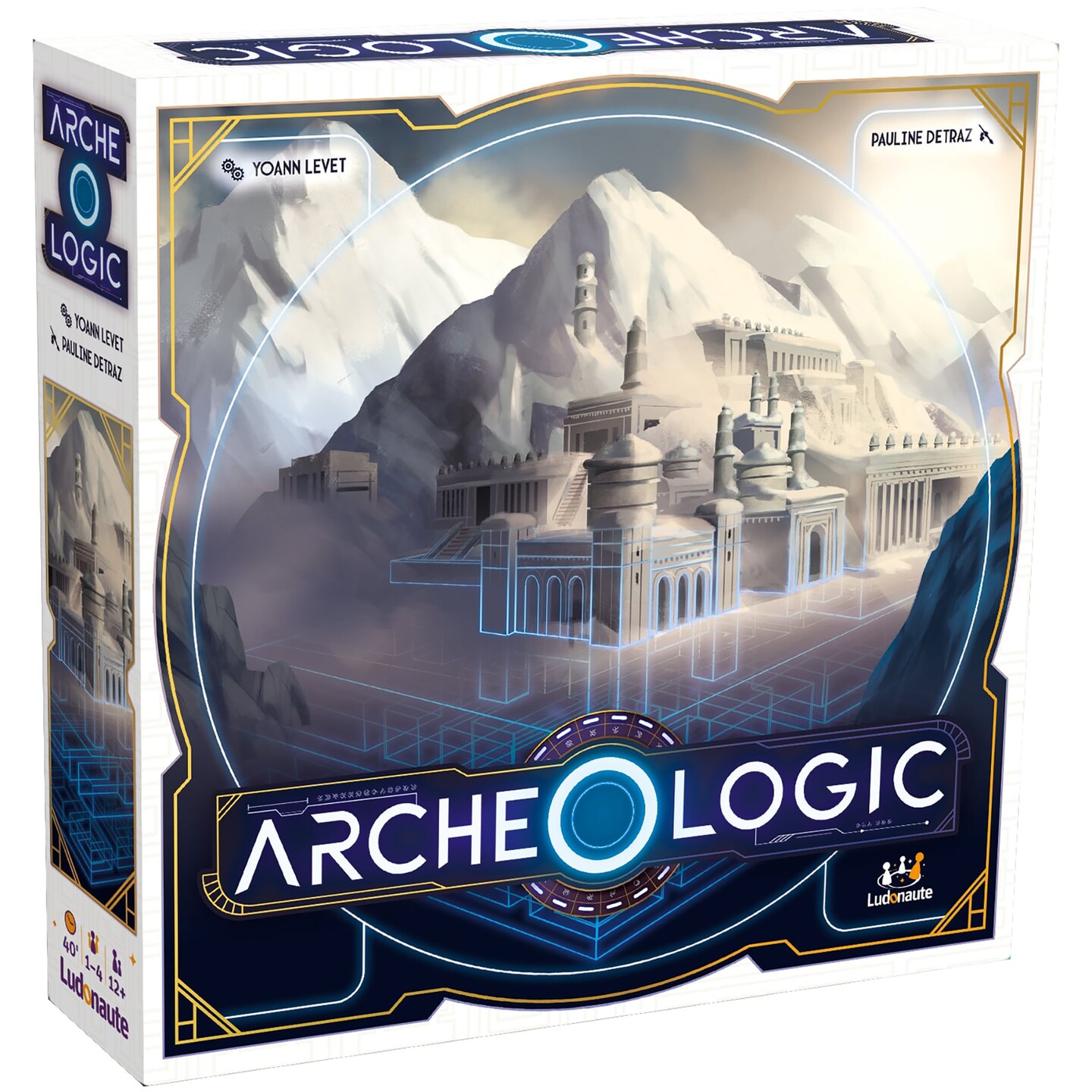 Ludonaute: Archeo-Logic - A Competitive Deduction Board Game, Locate ...