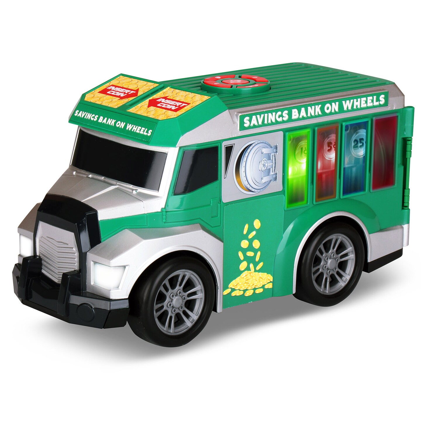 Kid Galaxy - Road Rockers Motorized Lights and Sound Sort n Save Bank ...