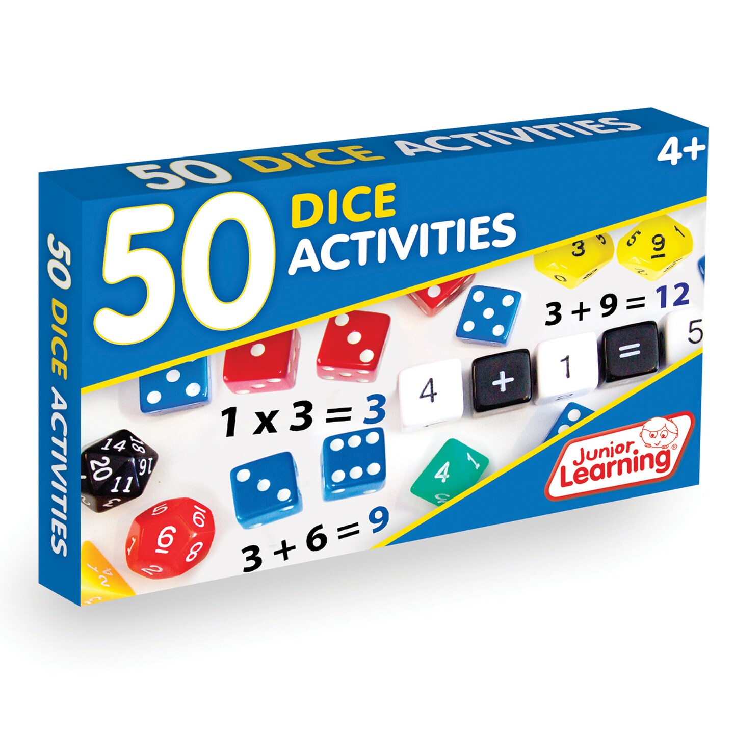50 Dice Activities Junior Learning for Ages 5-6 Kindergarten Grade 2 ...