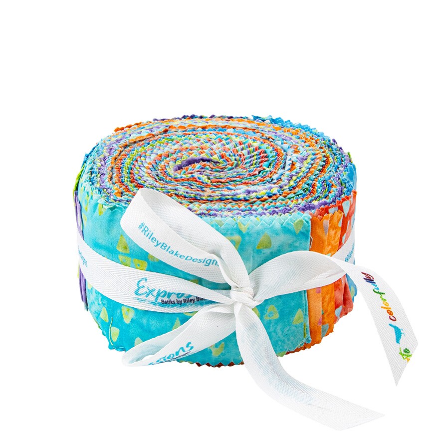 Expressions Batiks 2.5" Strip Roll (Jelly Roll / Rolie Polie) in ...