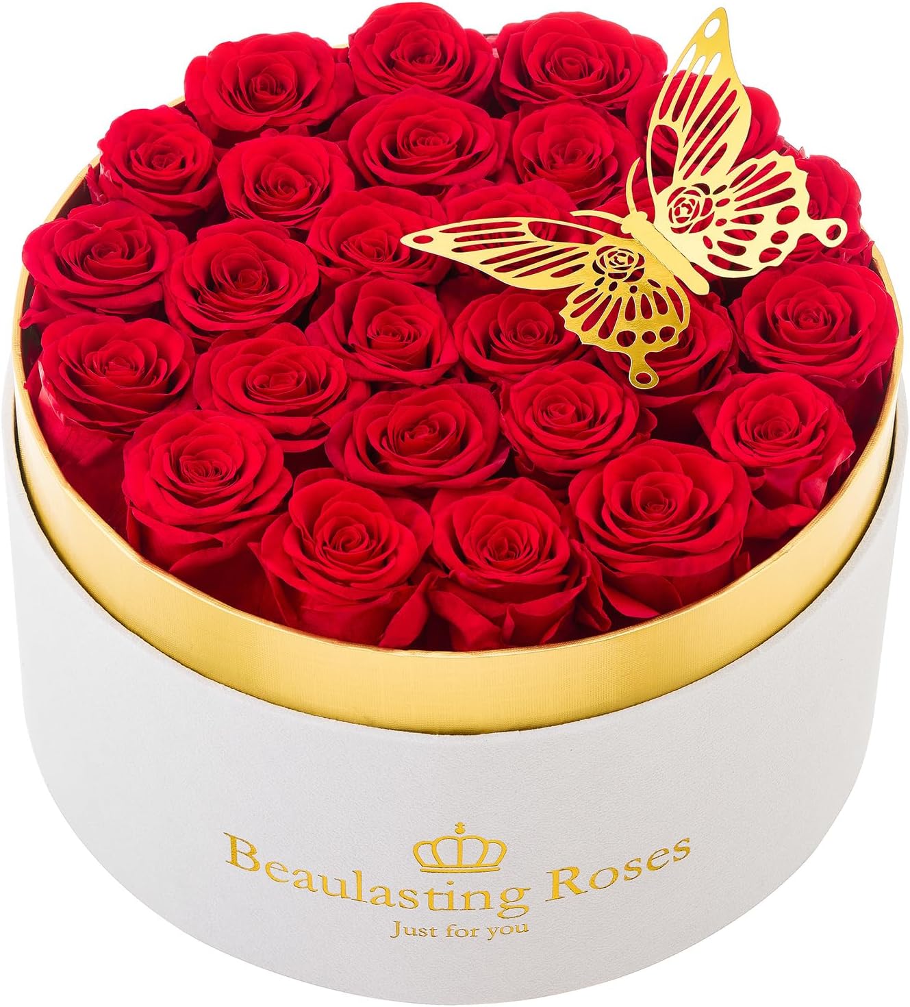 Preserved Roses Forever Flowers Roses in A Box - RED | Michaels
