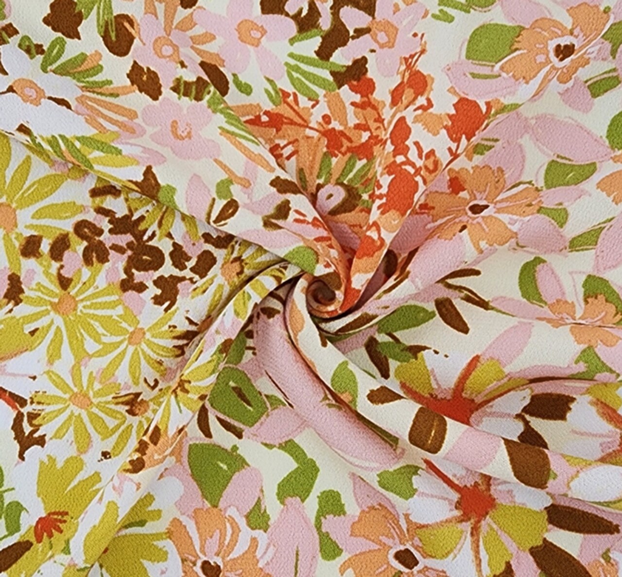 1 Yard Lightweight Lemon Rayon Gauze Fabric Soft Open-Weave For ...