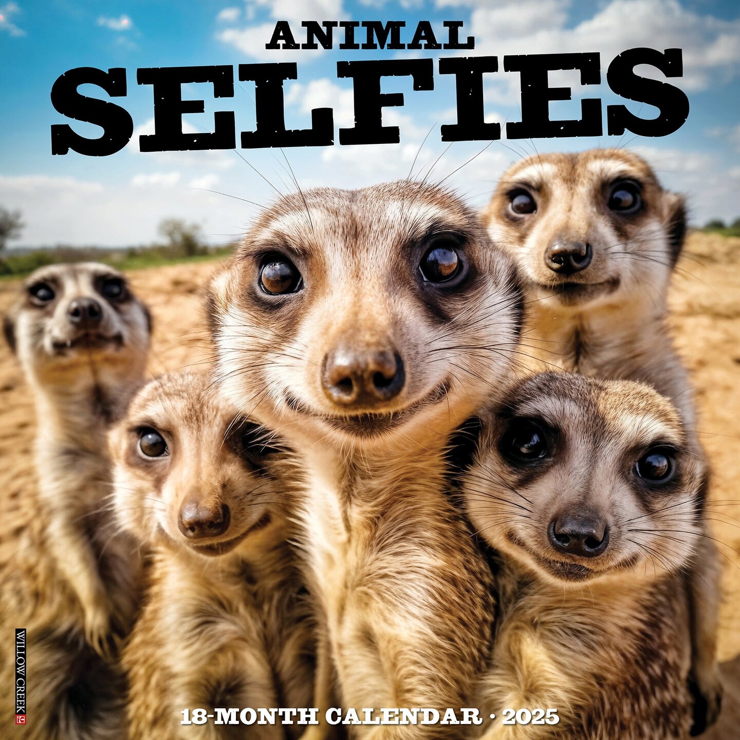 Animal Selfies 2025 Wall Calendar | Michaels