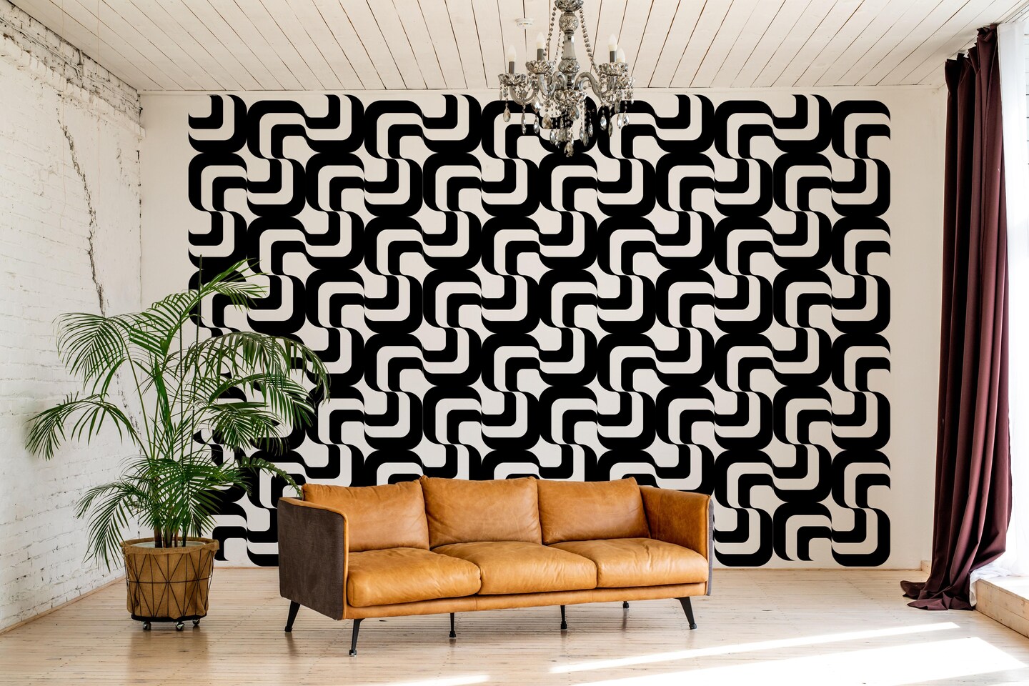 Abstract Wall Decals, Hollywood Regency Decal, Geometric Wall Decals ...