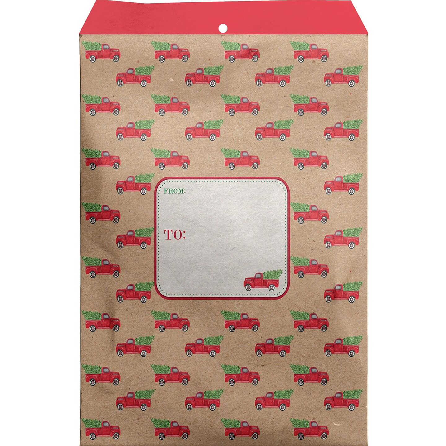 Pack/6: Red Pickup Truck Theme Mailing Envelope - 9 x 1/2 x 12" | Michaels