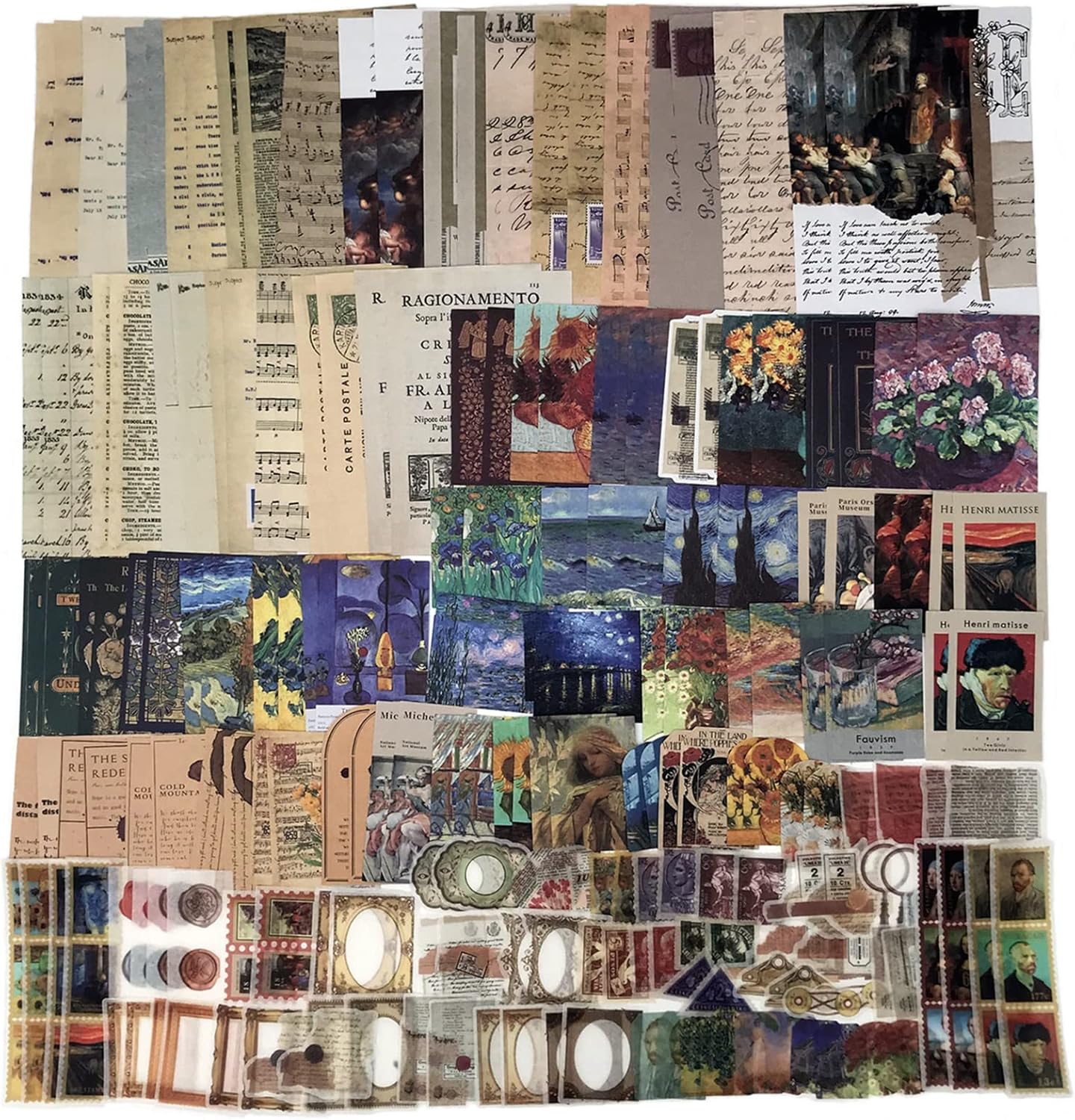 200PCS Vintage Scrapbooking Supplies Kit - (Artistic) | Michaels