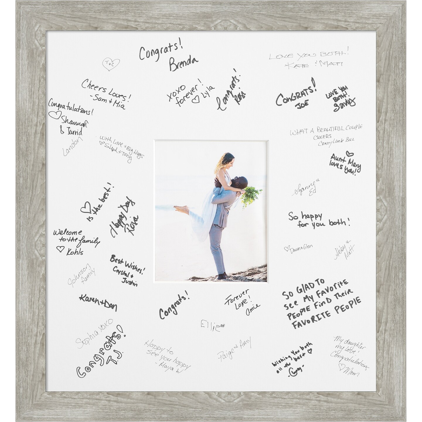 Dove Signature Mat Picture Frame, Photo Frame Wedding Guest Book ...