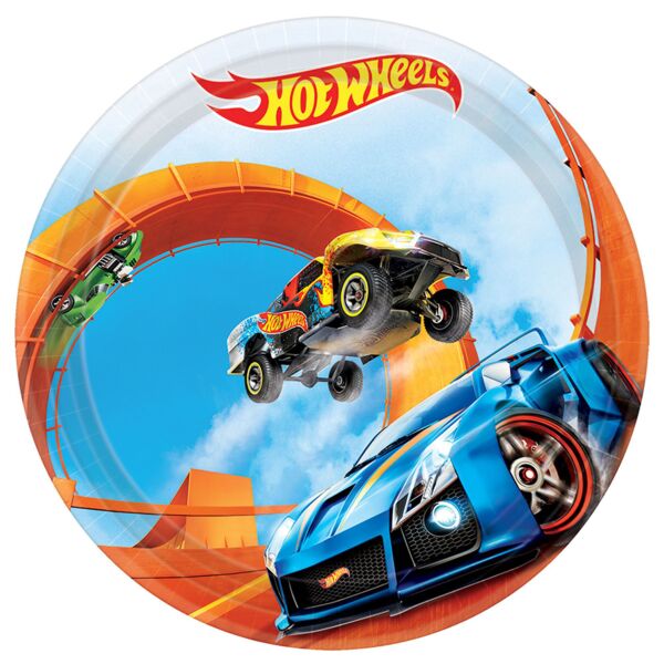 Hot Wheels Wild Racer - 7" Paper Plates | Michaels