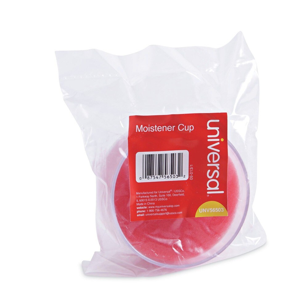Universal 3 in. Diameter Sponge Cup Moistener - Clear | Michaels