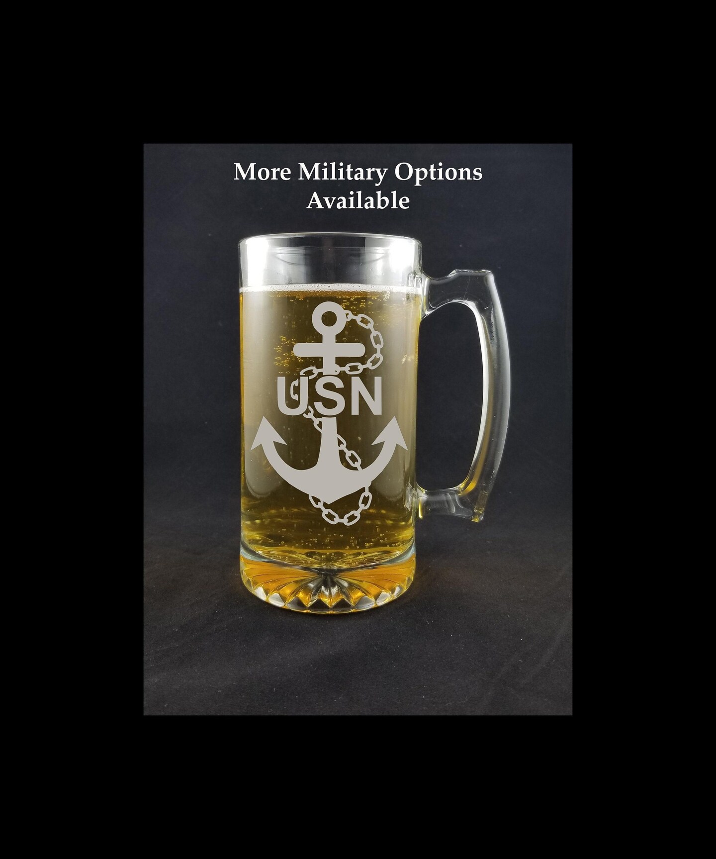 Military Beer Mug - Deep Etched, Armed Forces, Military, Soldier ...