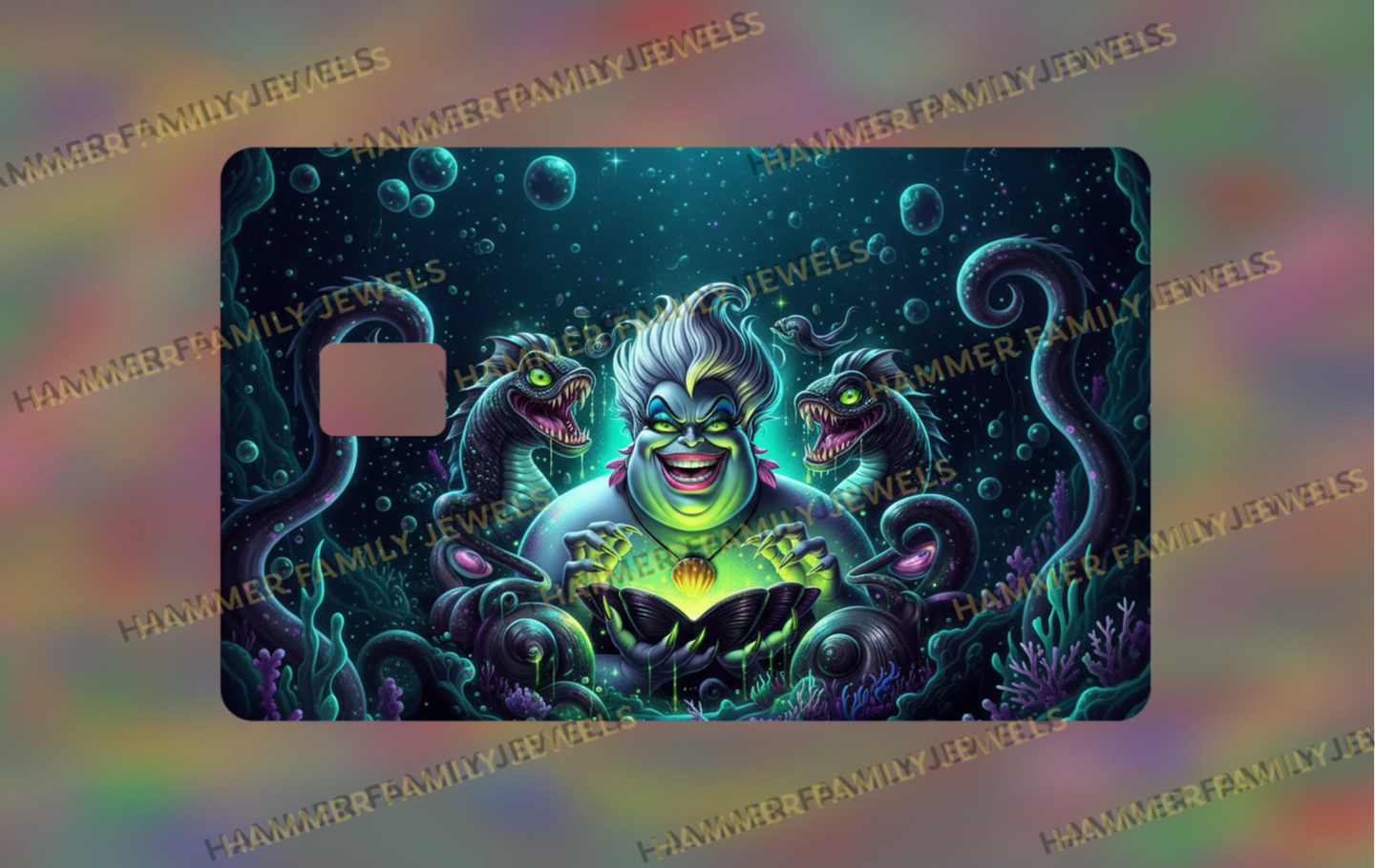 Ursula Card Decal | MakerPlace by Michaels