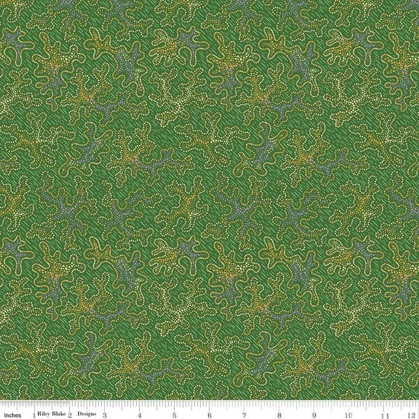 Dot Art in Green (c16998-green) | Vera's Garden | Vicki McCarty | Riley ...