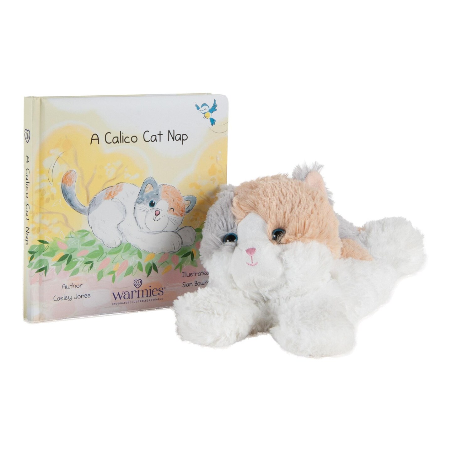 Intelex Warmies® Microwavable Plush 13" Calico Cat and "A Calico Cat ...