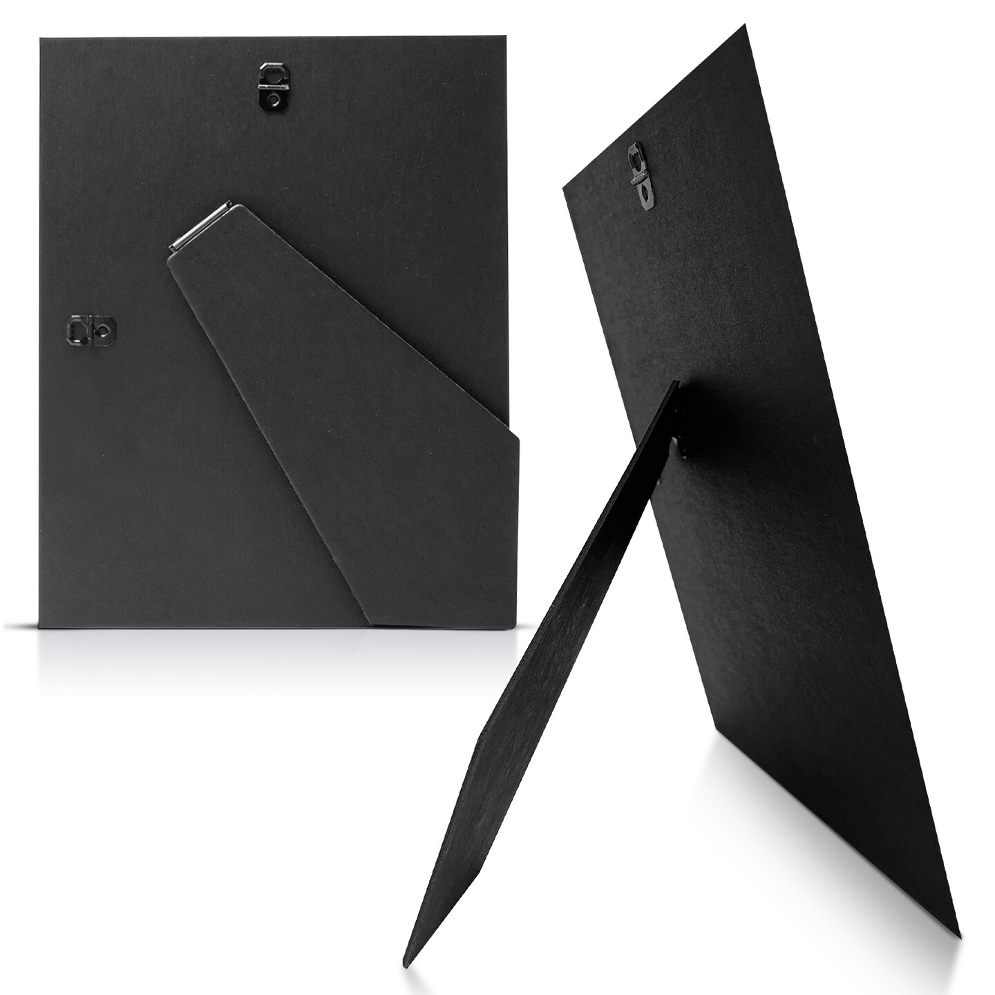 Adjustable DIY Easel Backs | Solid Black Cardboard Back | Fits Most Photo Frames | USA Designed ...