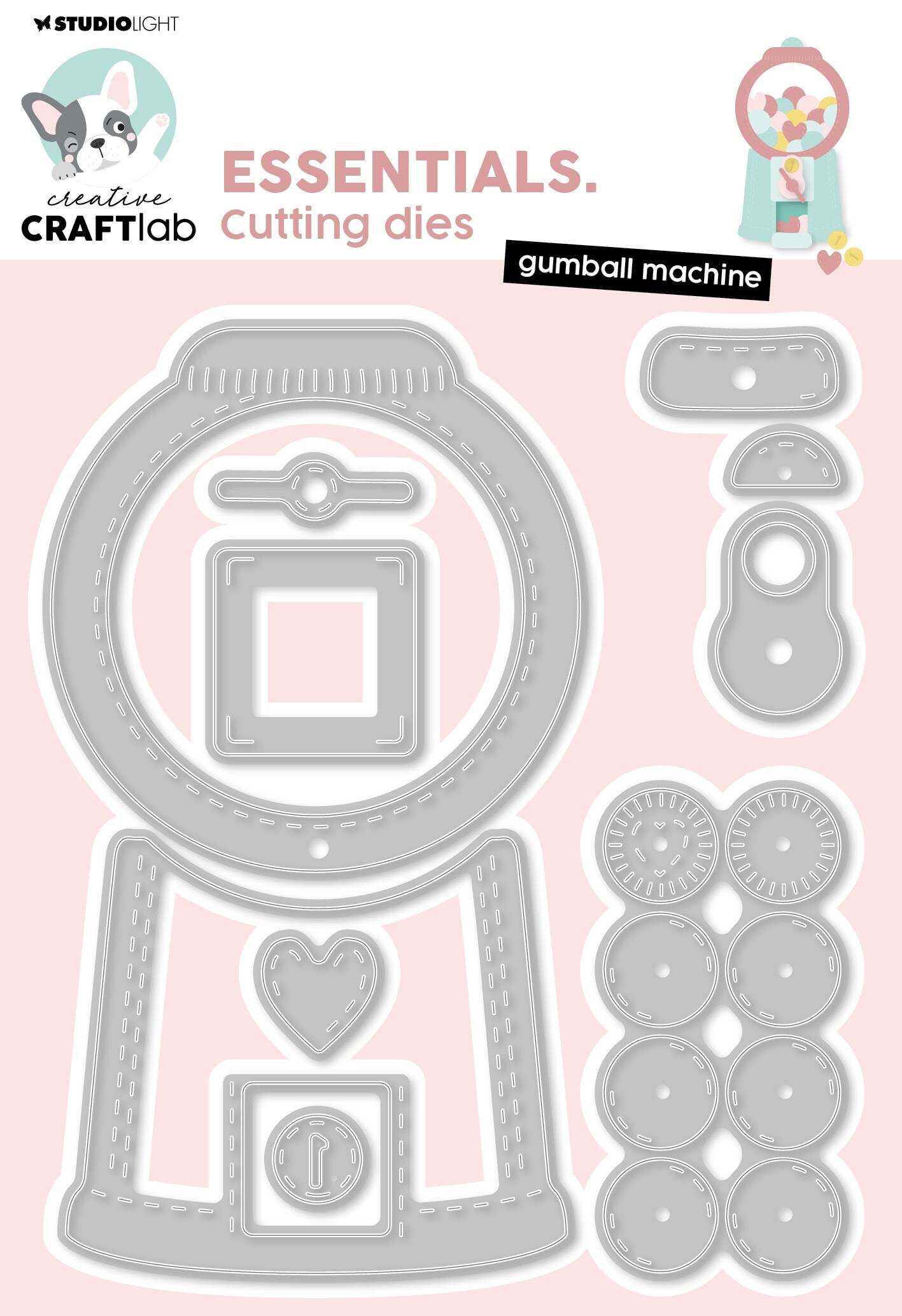 Creative Craftlab Essentials Cutting Die-Gumball Machine | Michaels