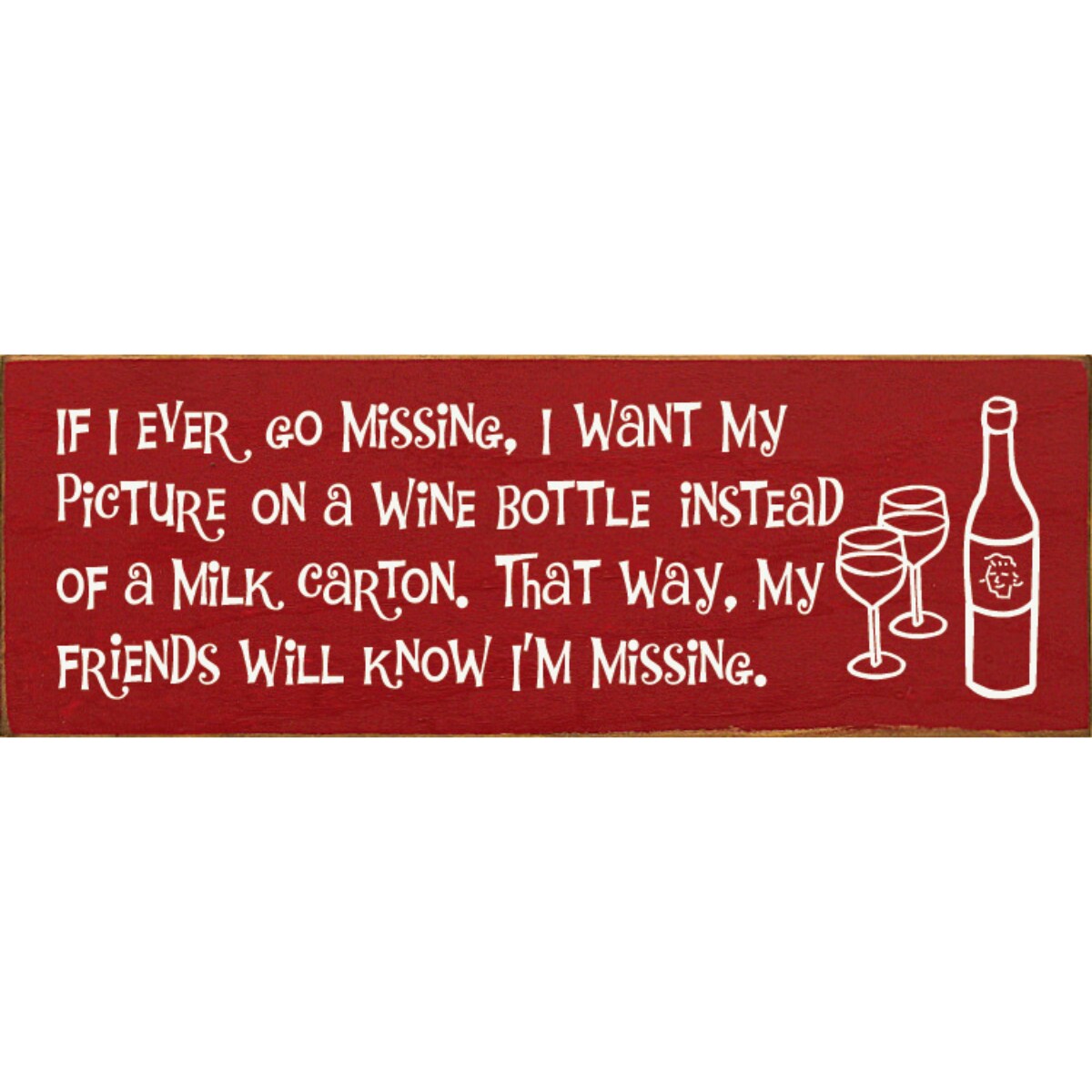 Unique Knotty Pine Wine Bottle Display: Perfect for Missing Person ...