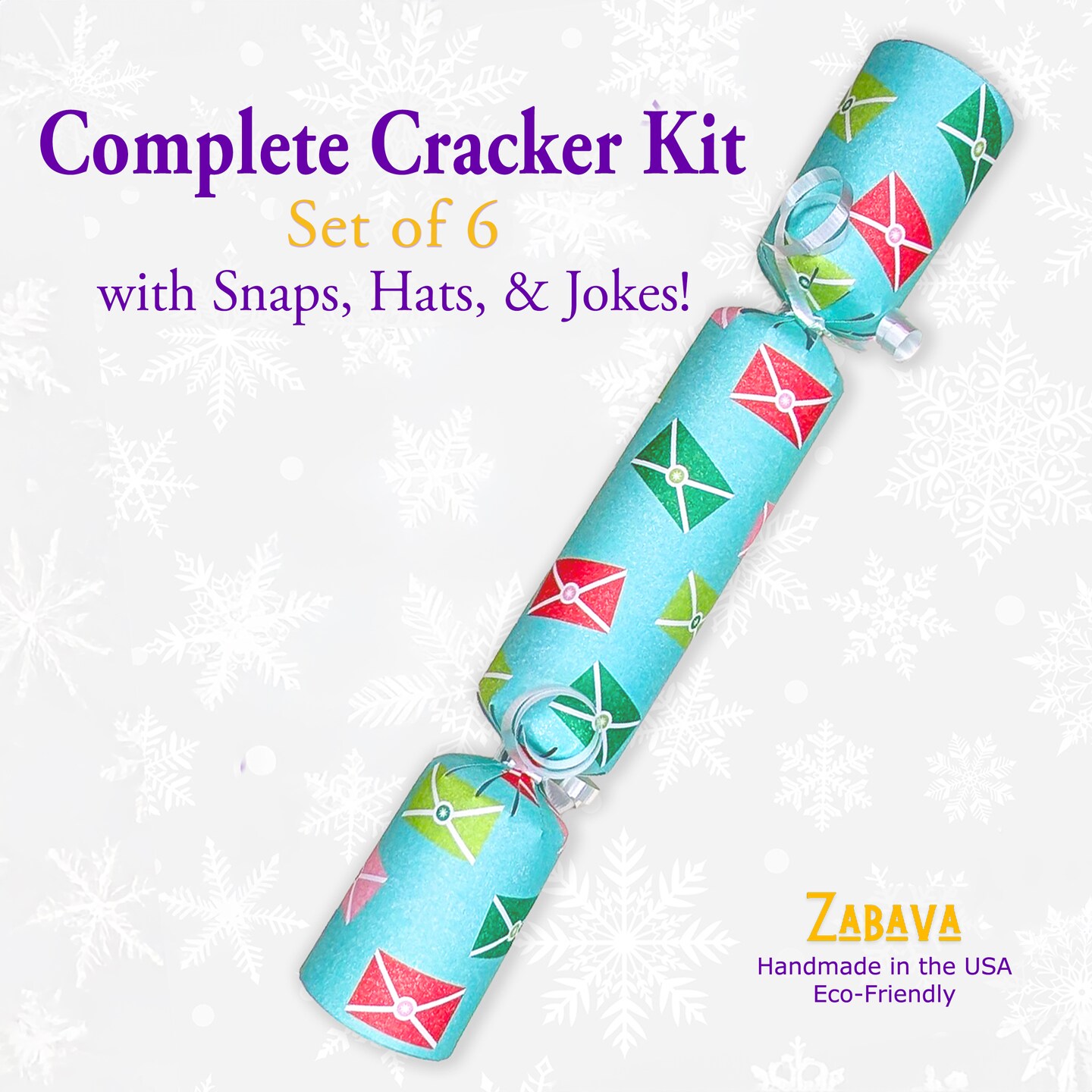 6 Fill Your Own Christmas Crackers | DIY Kit with Snaps, Hats and Jokes ...