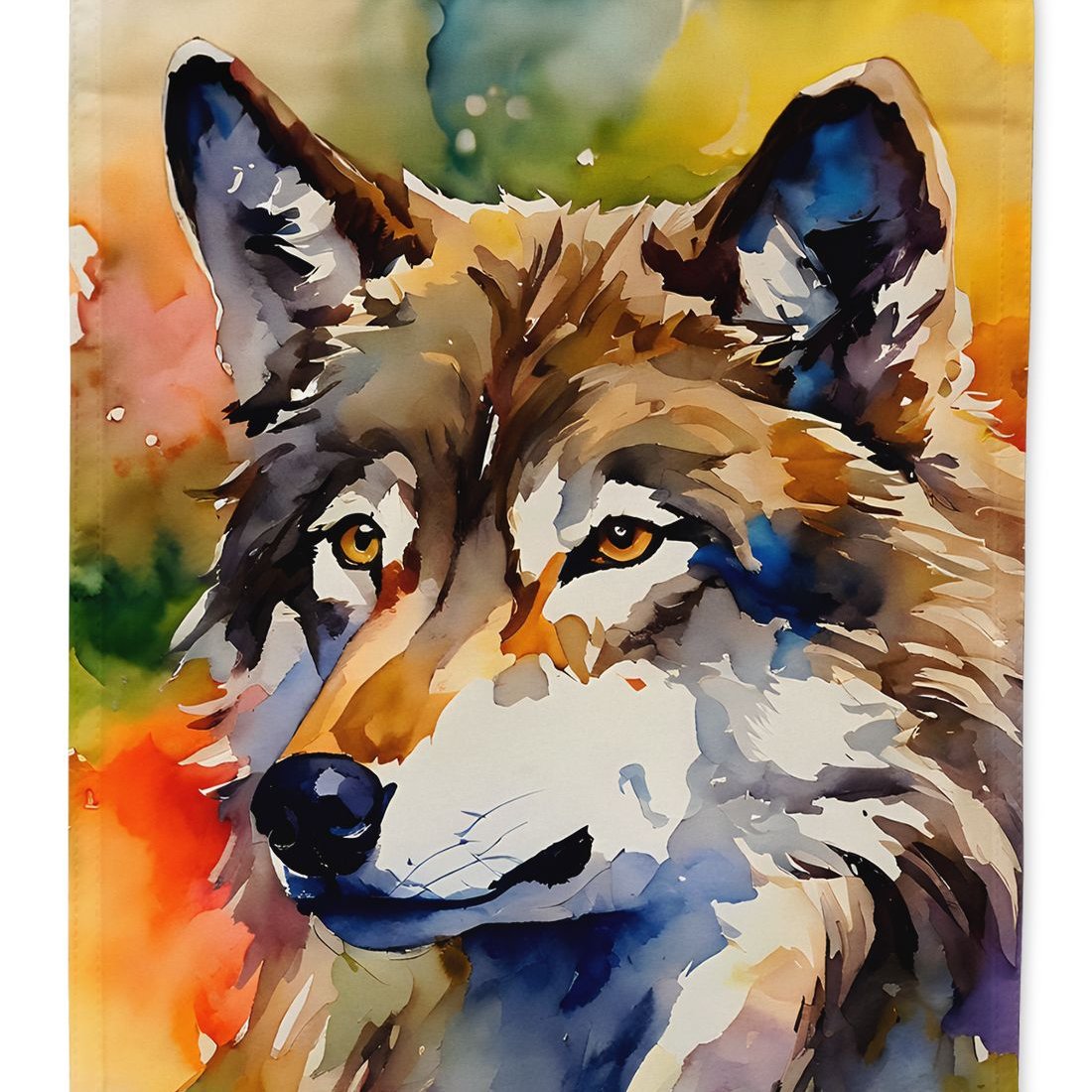 Edge Collections - 28" X 40" - Multicolor - Wolves Wolf Large Size ...