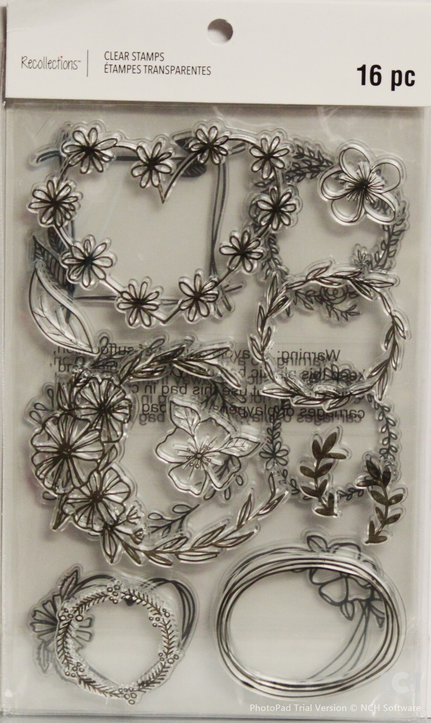 Recollections Clear Cling Stamps Set - 2 Sheets | Michaels