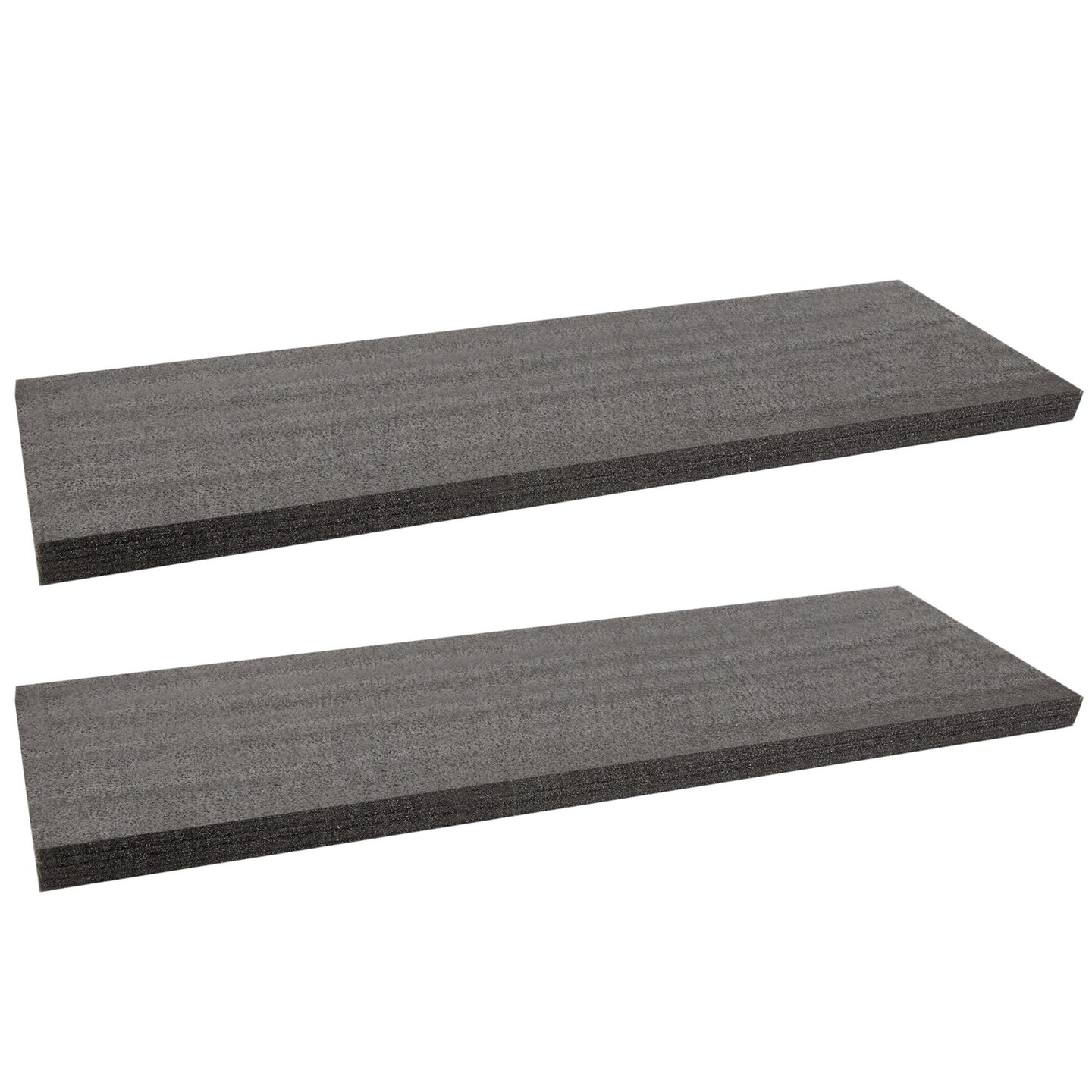 2-Pack Packing Foam Sheets - 54x16x2 Customizable Polyethylene Insert ...
