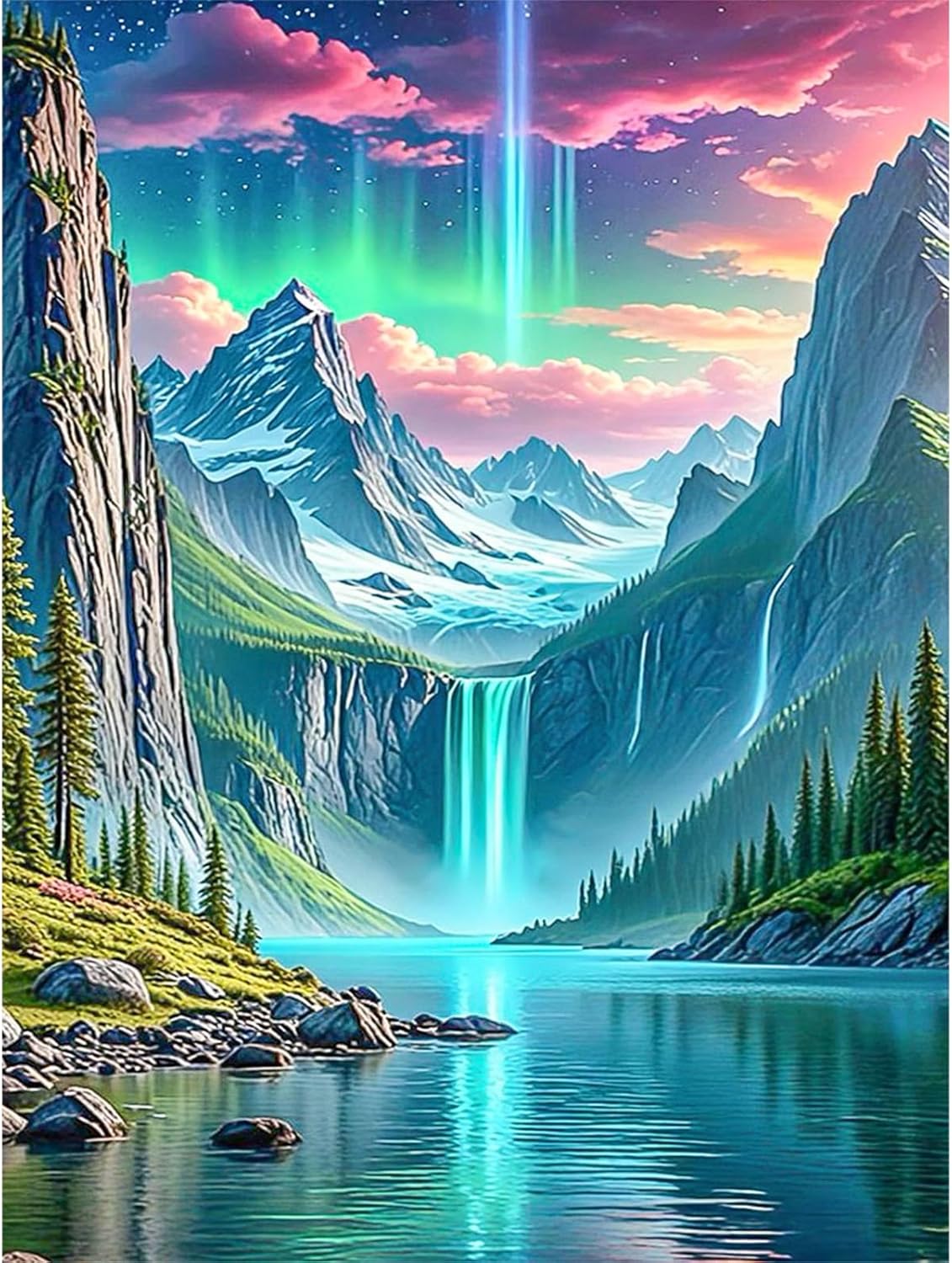 Waterfall Diamond Painting Kits for Adults- Waterfall Diamond Art Kits ...