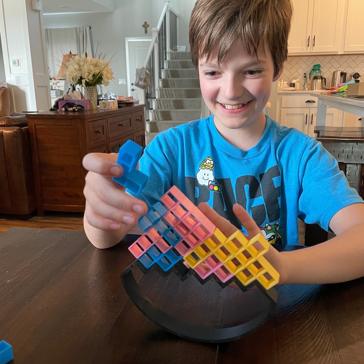 Tetris Balance 3D Printed | Tetris | Balancing Games | Family Games | MakerPlace by Michaels