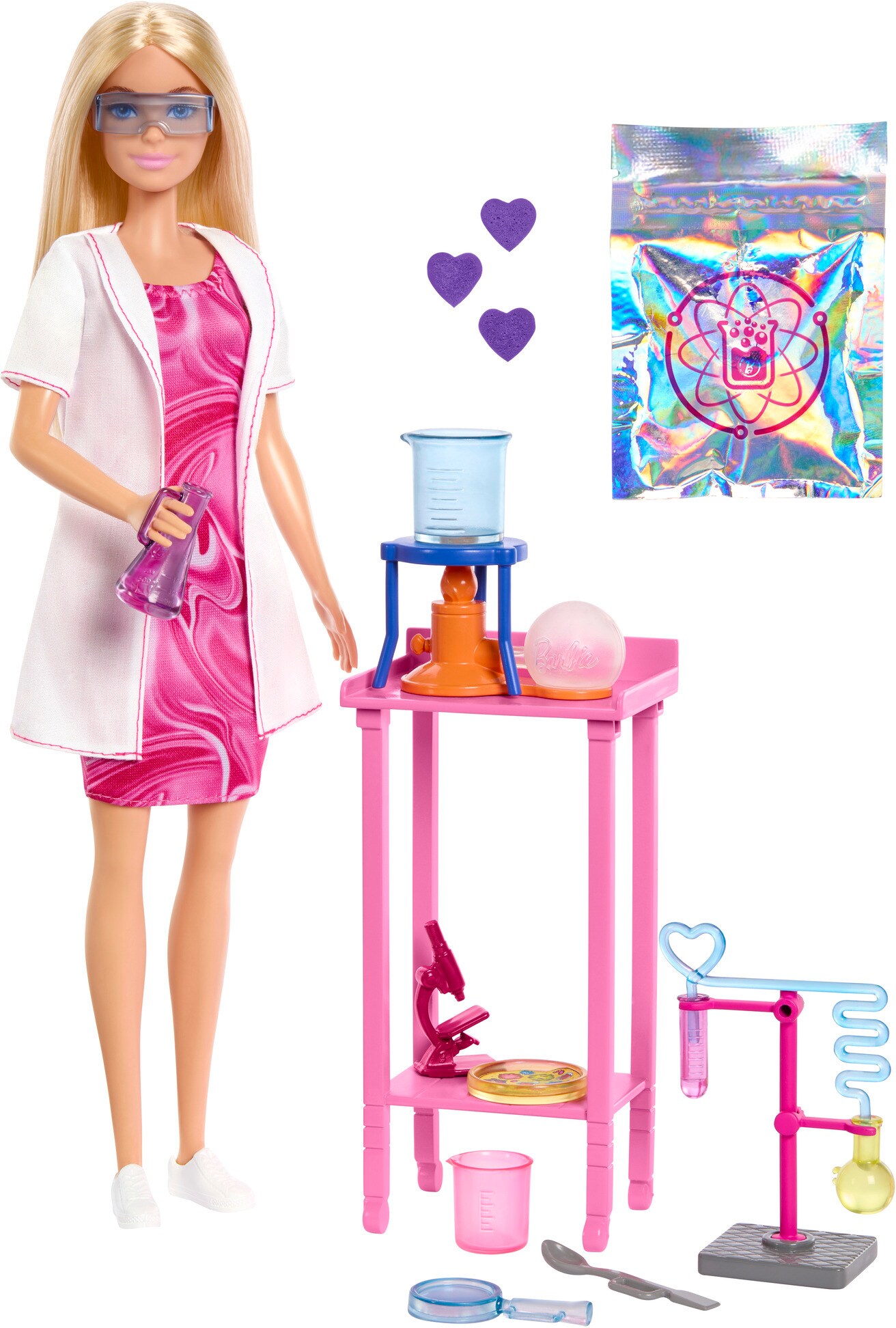 Mattel - Barbie Scientist Doll and Accessories, Blonde [COLLECTABLES ...