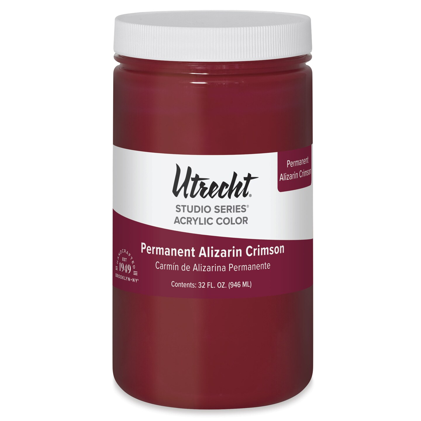 Utrecht Studio Series Acrylic Paint - Permanent Alizarin Crimson, 946 ...
