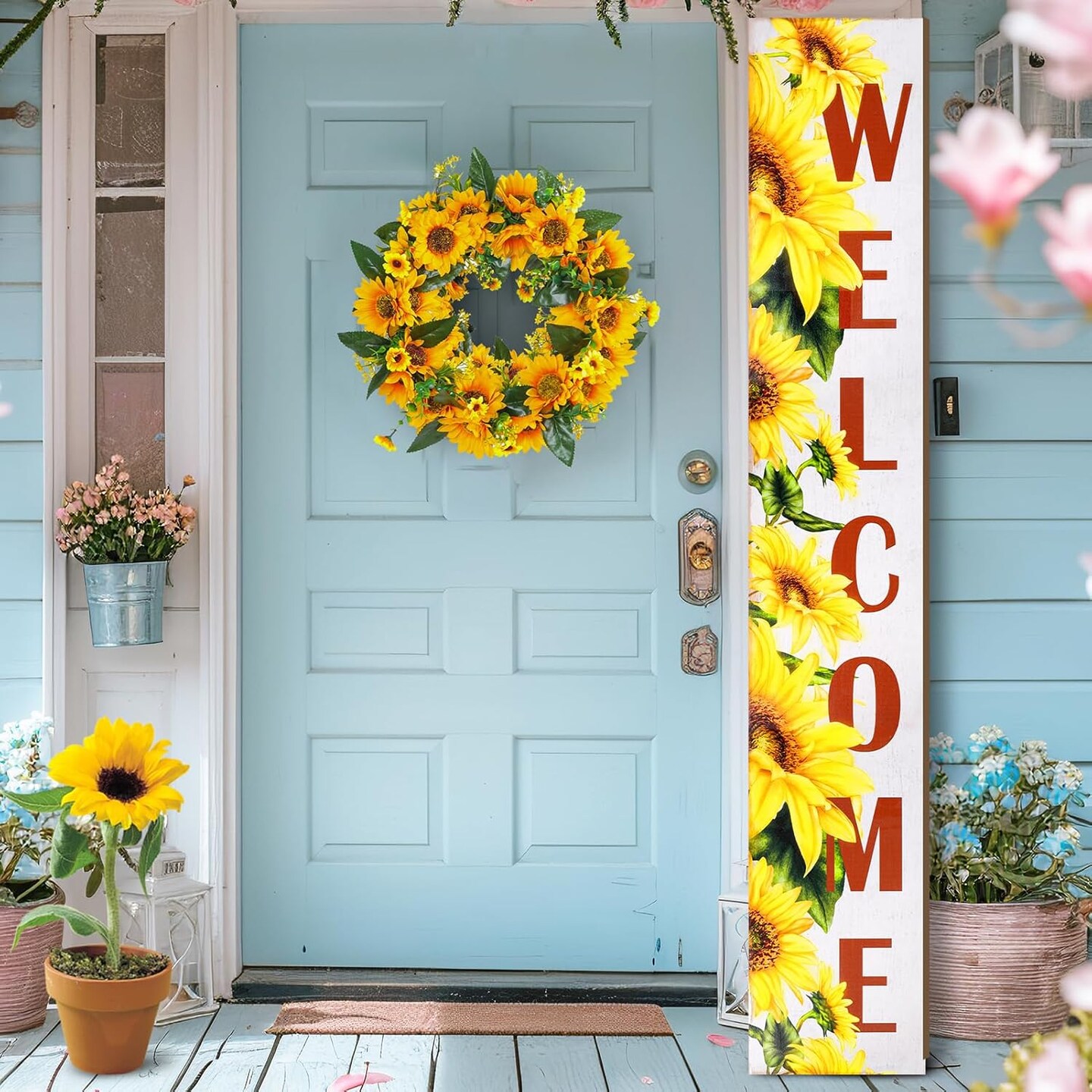 Spring Summer Porch Sign ( sunflower ) | Michaels