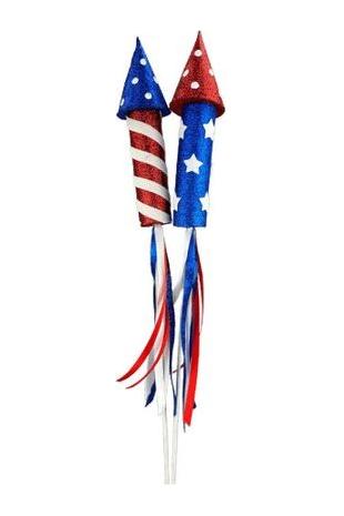 26" Rocket Spray: Red, White, Blue | Michaels