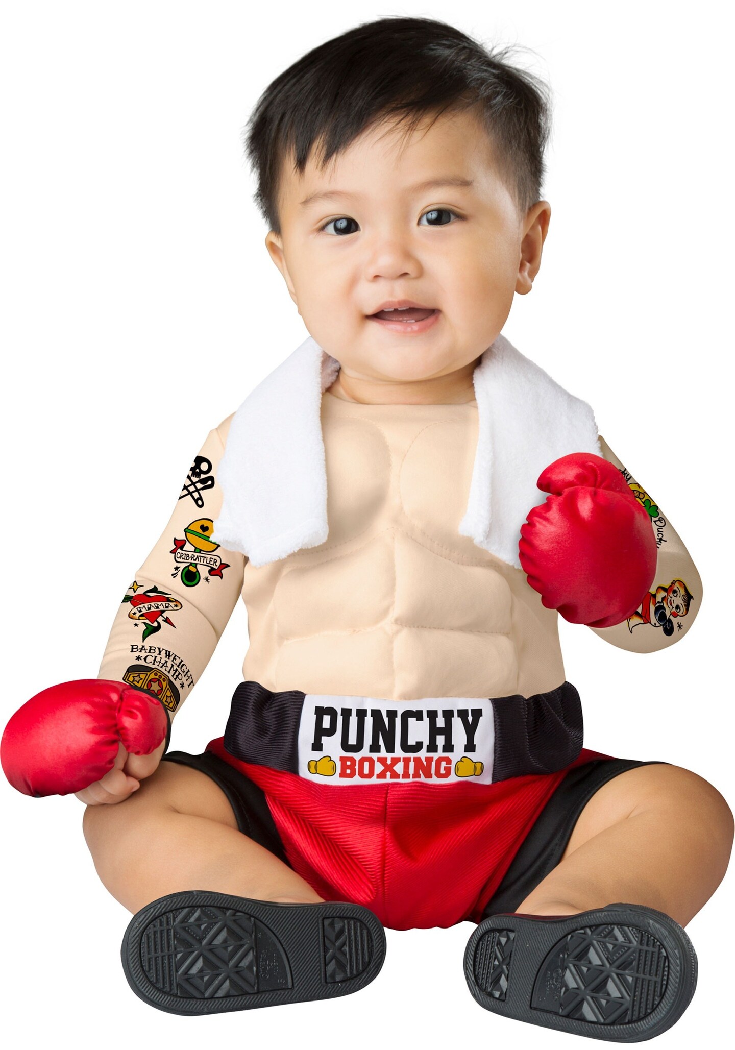 Boy's Infant Punchy Boxer Costume, Size: 6/12mo | Michaels