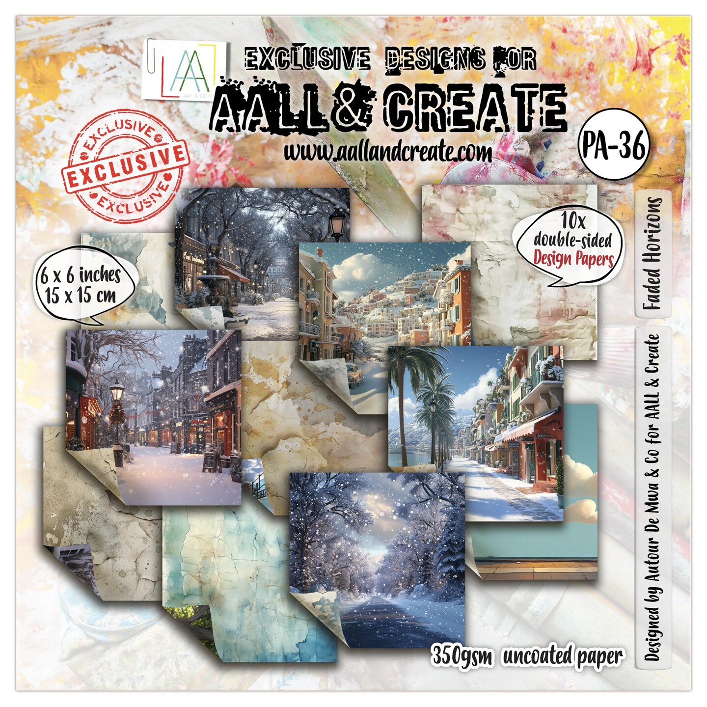 AALL And Create 6 x 6 inch Design Paper-Faded Horizons | Michaels