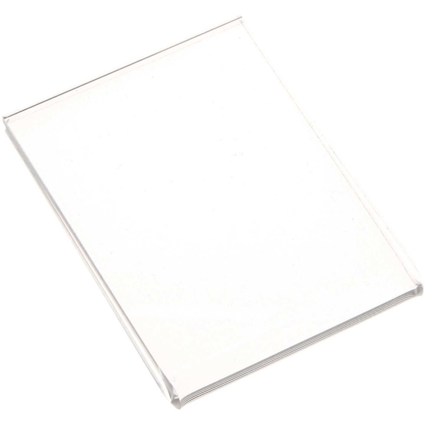 Plymor Clear Acrylic Folder-Style Sign Display Holder / Protector, 2" W ...
