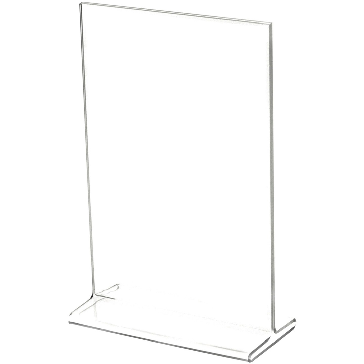 Plymor Clear Acrylic Sign Display / Literature Holder (Top-Load), 5" W ...