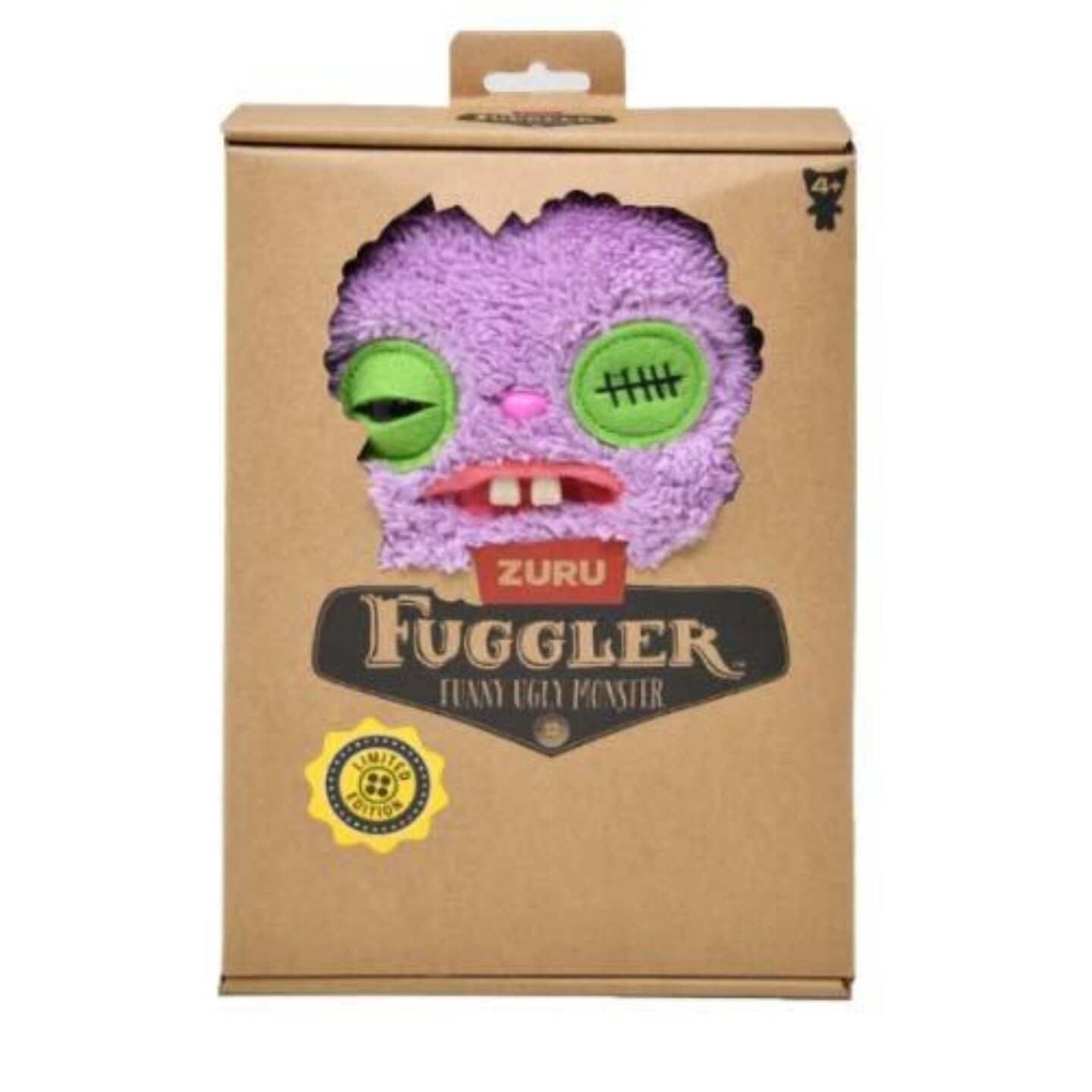 Zuru Fuggler Limited Edition Light Purple Funny Ugly Monster Plush Toy ...
