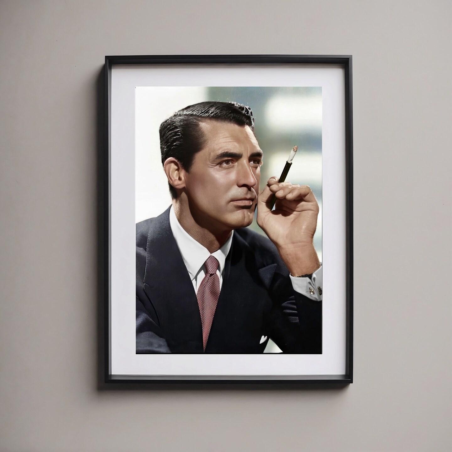 Cary Grant studio portrait c. 1953, color, multiple sizes, classic ...