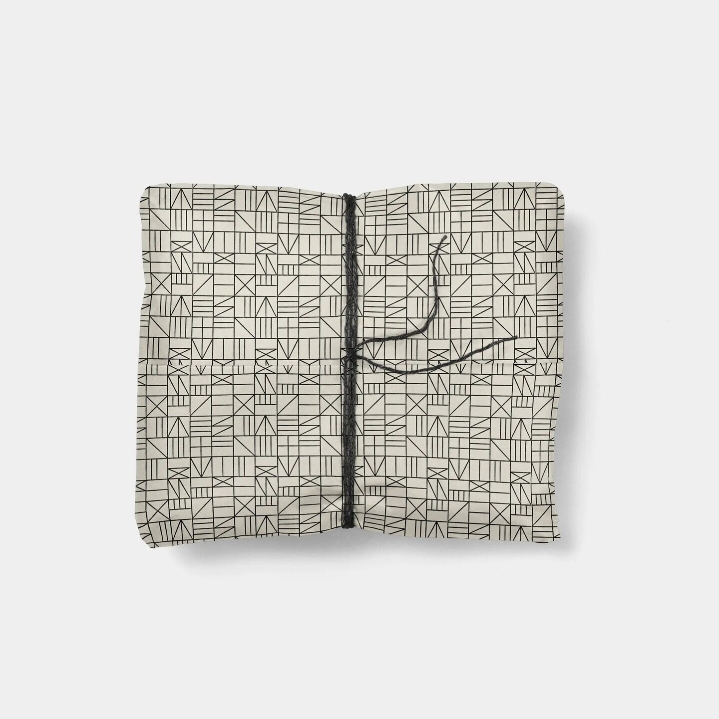 Minimal Ethnic Geo Grid Gift Wrap | Michaels