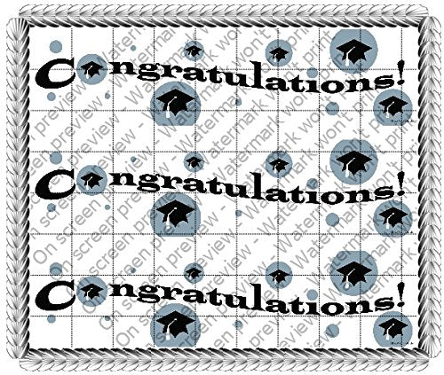 Congratulations Graduation Licensed Image Birthday - Side Strips ...