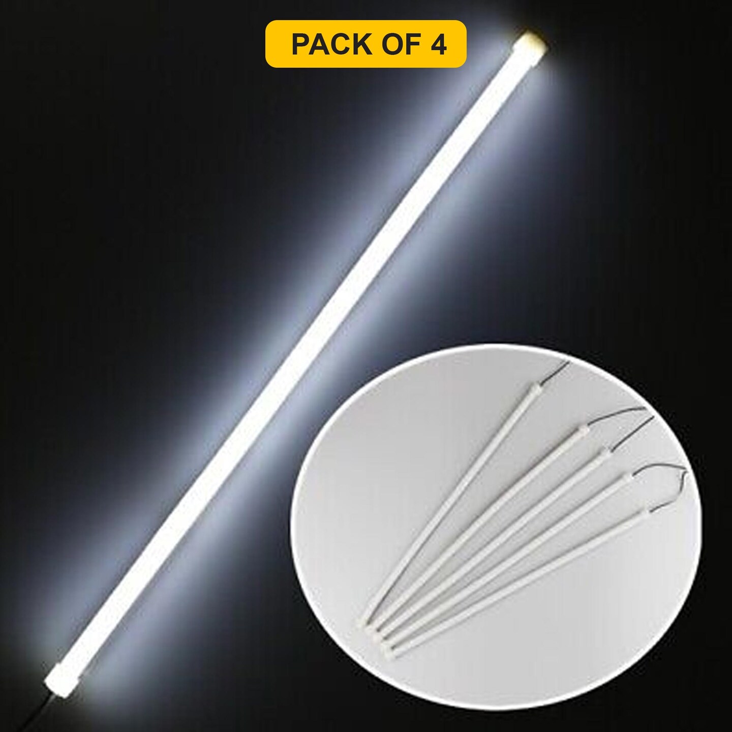 72 LED Strip Bar Light, Sleek Aluminum Fixture for Mood & Accent ...