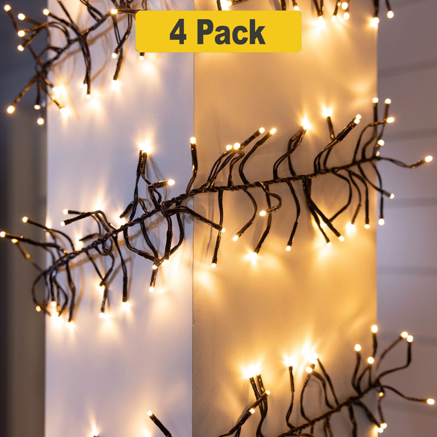 Eco-Friendly 100 LED Green Wire Solar String Lights for Outdoor Use ...