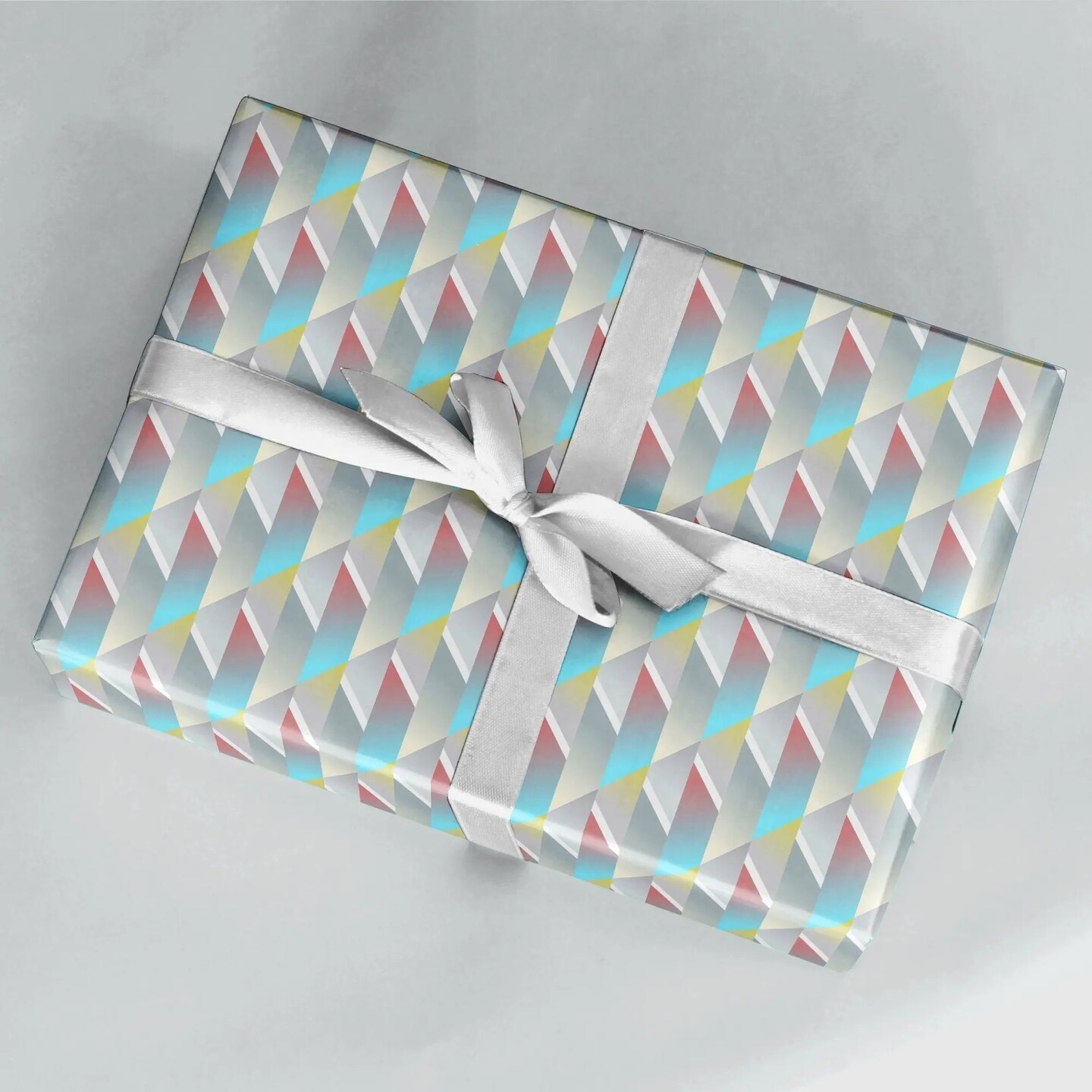 Gradient Geo Gift Wrap | Michaels