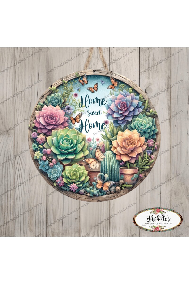 Home Sweet Home Succulent Sign | Michaels