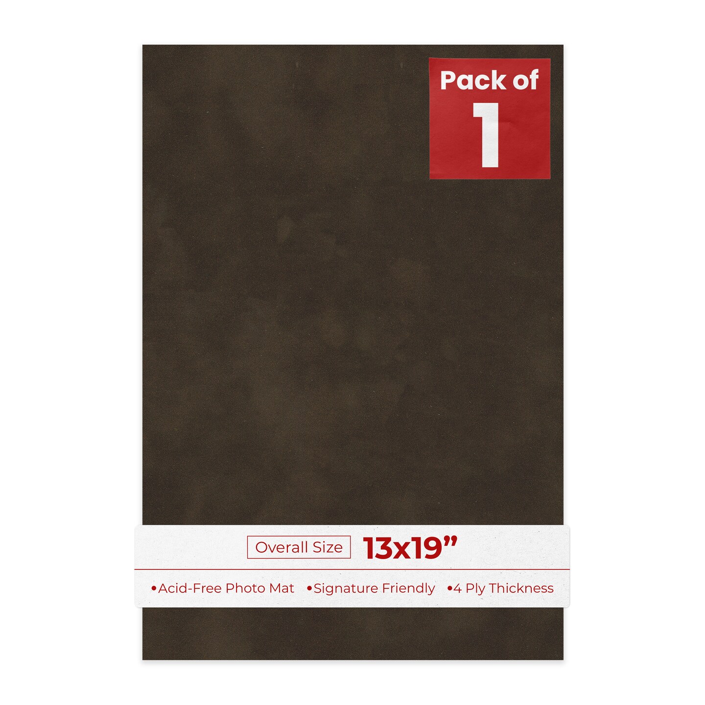 Brown Suede 13x19 Uncut Mat Board - Blank Sheets, No Opening, Color ...