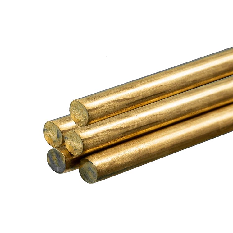 K&S 5 Pack Brass Rods 1/32" diam. 12" Length - for Hinges and framing ...