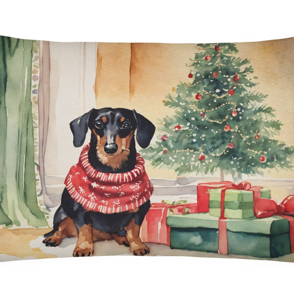 Edge Collections - 12" X 16" - Black - Christmas Pillow Waiting on ...