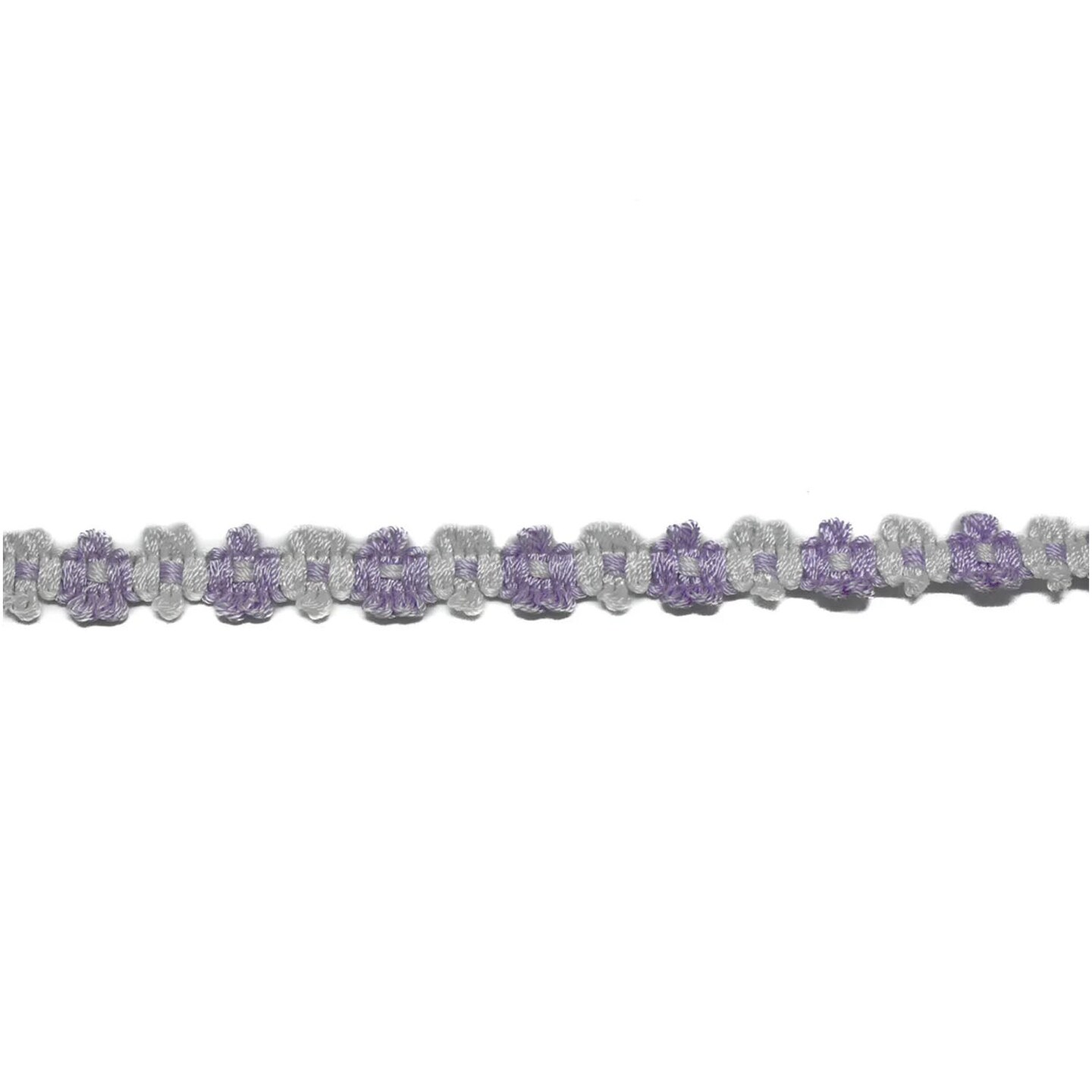 1 Yard Two-Tone Floral Braided Gimp Trim Decorative Sewing Craft 5/8 ...
