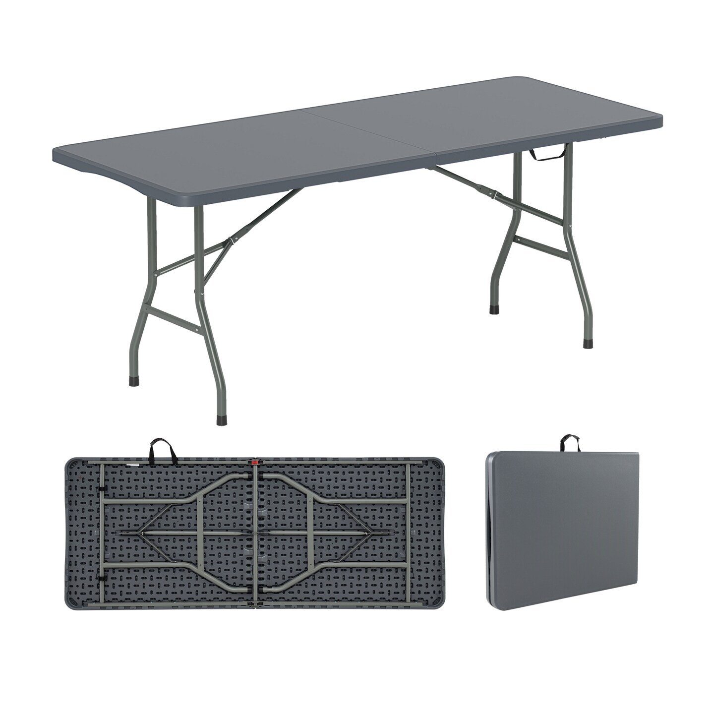 HDPE Folding Table with Metal Legs, Portable and Weatherproof | Michaels