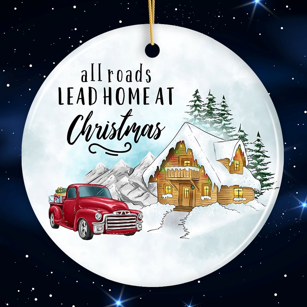 All Roads Lead Home at Christmas Ornament | Michaels